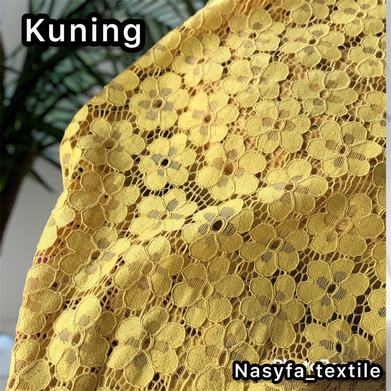 Jual kain brokat meteran / kain brokat katun import korea | Shopee ...