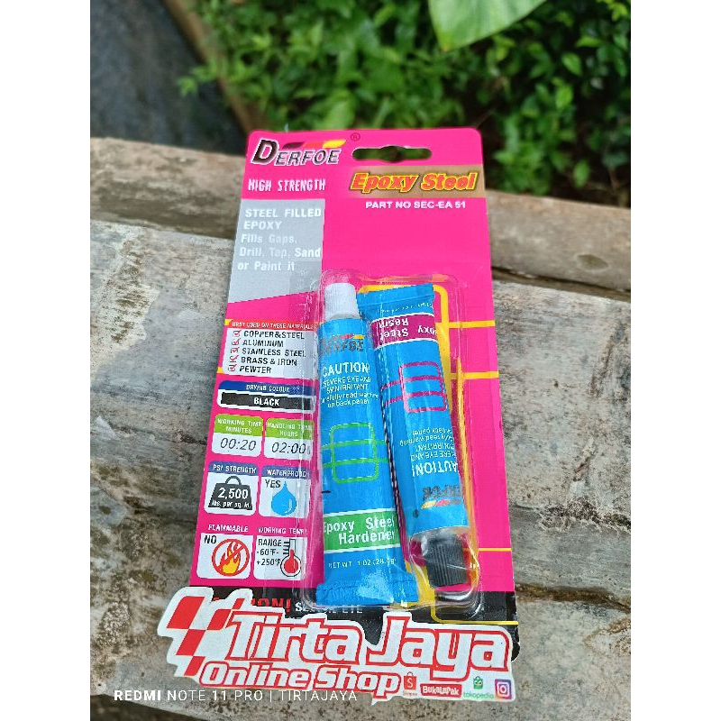 Jual lem besi plastik steel alteco epoxy steel | Shopee Indonesia