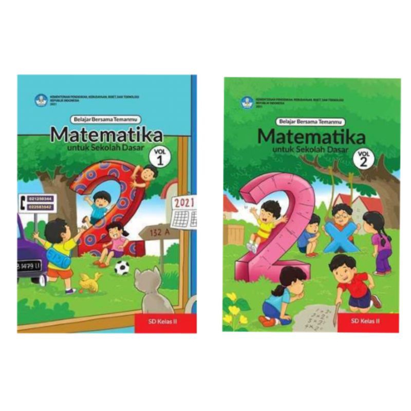 Jual Buku Matematika : Belajar Bersama Temanmu Matematika SD/MI Kelas 2 Kurikukum Merdeka ...
