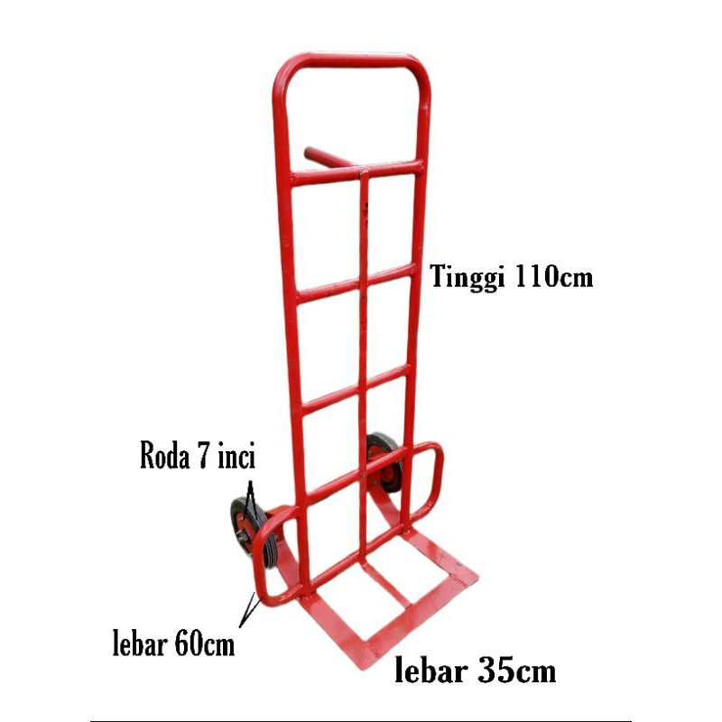 Jual TROLY BARANG KAPASITAS 300kg | Shopee Indonesia