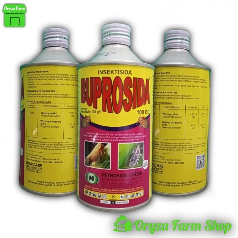 Jual Buprosida 100 EC - Insektisida pengendali hama wereng 400 ML ...