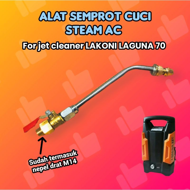Jual Kran nozzle cuci stim SET KONEKTOR selang jet cleaner lakoni ...