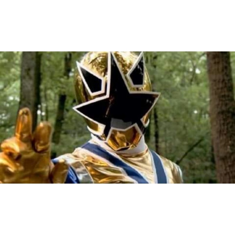 Jual TOPENG Shinken GOLD Power Ranger Samurai Force | Shopee Indonesia