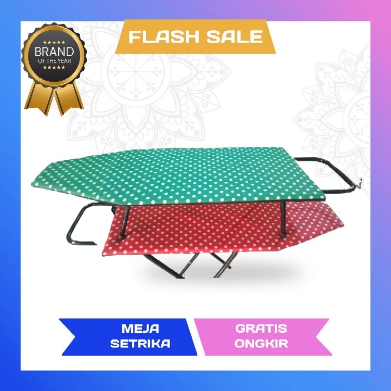 Jual meja setrika duduk polkadot/ meja setrika lipat | Shopee Indonesia