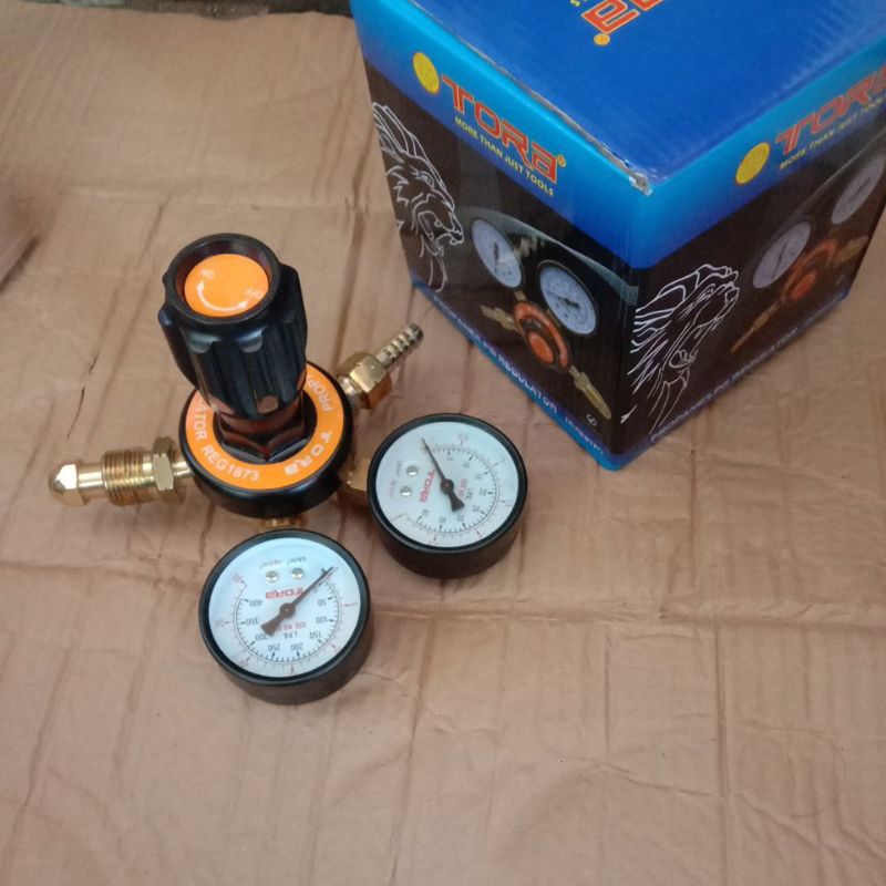 Jual Regulator Gas LPG 50 Kg Propan Gas Regulator | Regulator Gas Las Tora | Shopee Indonesia