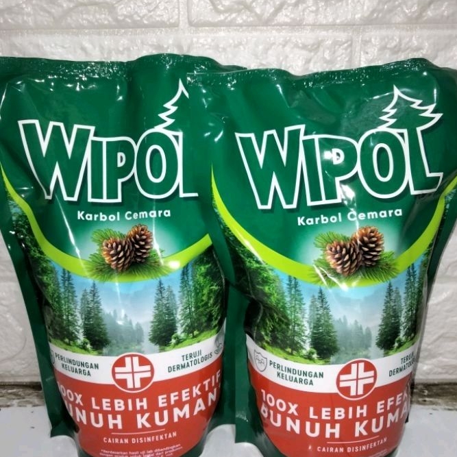 Jual WIPOL Pel Lantai Karbol Cemara 750ml | Shopee Indonesia