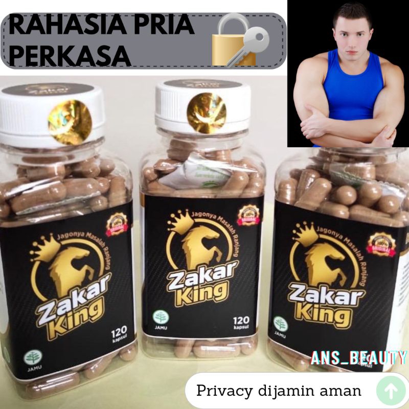 Jual ZAKAR KING ORIGINAL ISI 120 KAPSUL | Shopee Indonesia
