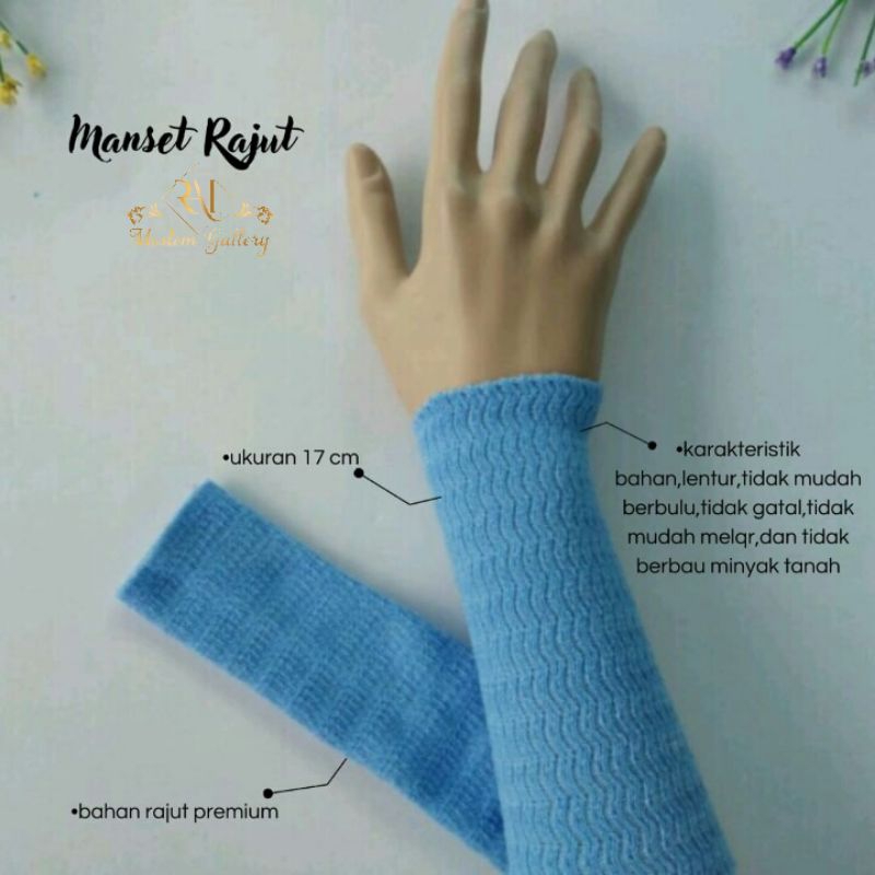 Jual Manset Rajut Pendek mansettangan muslimah | Shopee Indonesia
