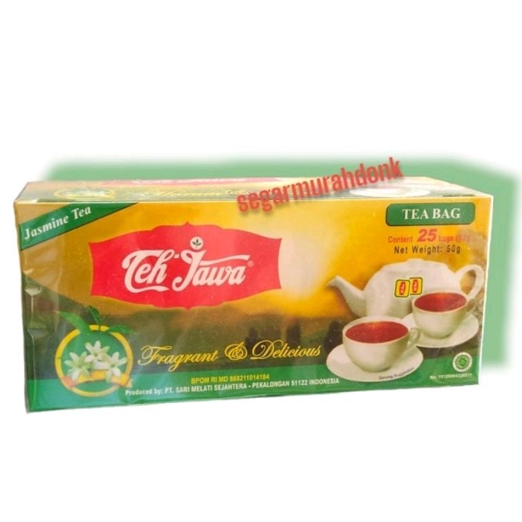 Jual Teh Jawa Celup Melati / Jasmine Tea 25 bags | Shopee Indonesia
