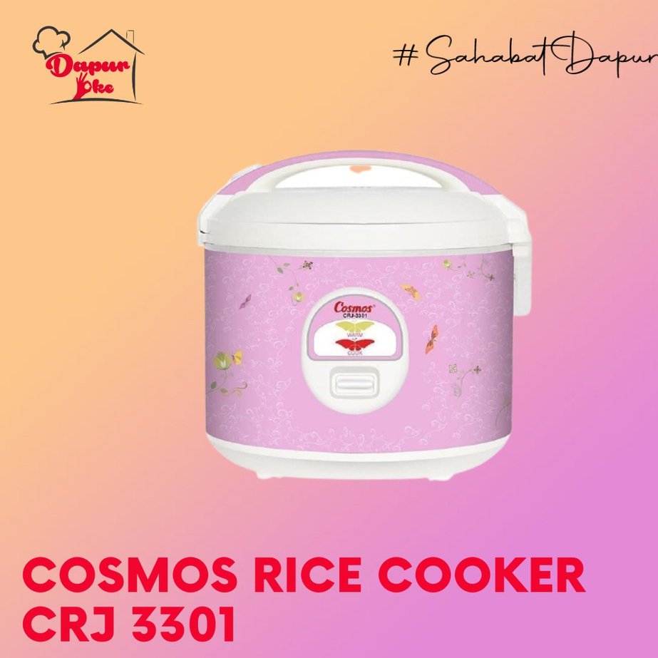 Jual Cosmos Rice Cooker CRJ 3301 / Penanak Nasi / Magic Com | Shopee ...