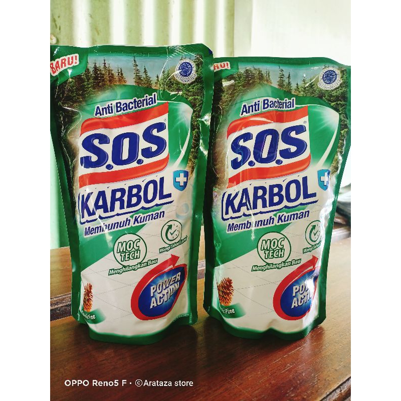 Jual sos karbol 750ml pel lantai / pembersih lantai | Shopee Indonesia