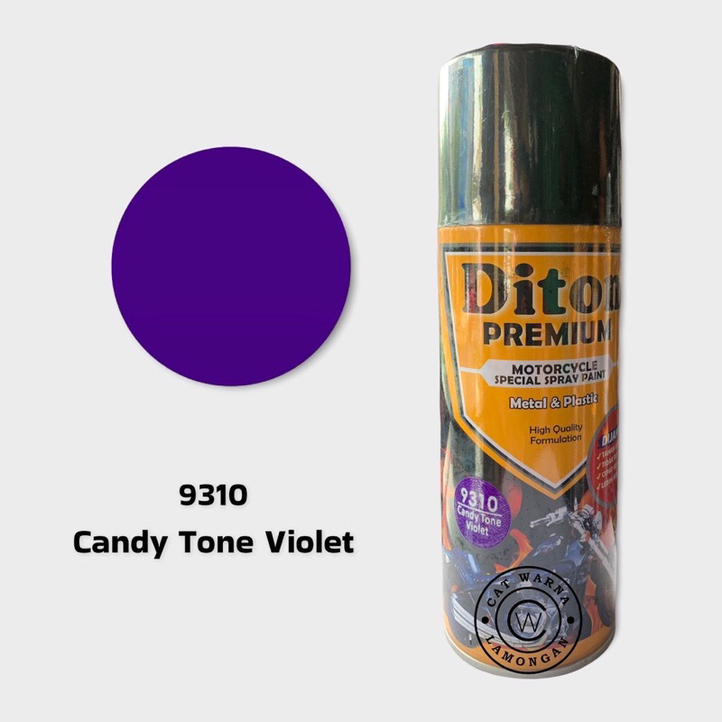 Jual Diton Premium 9310 Candy Tone Violet | Pylox Cat Semprot Pilok ...