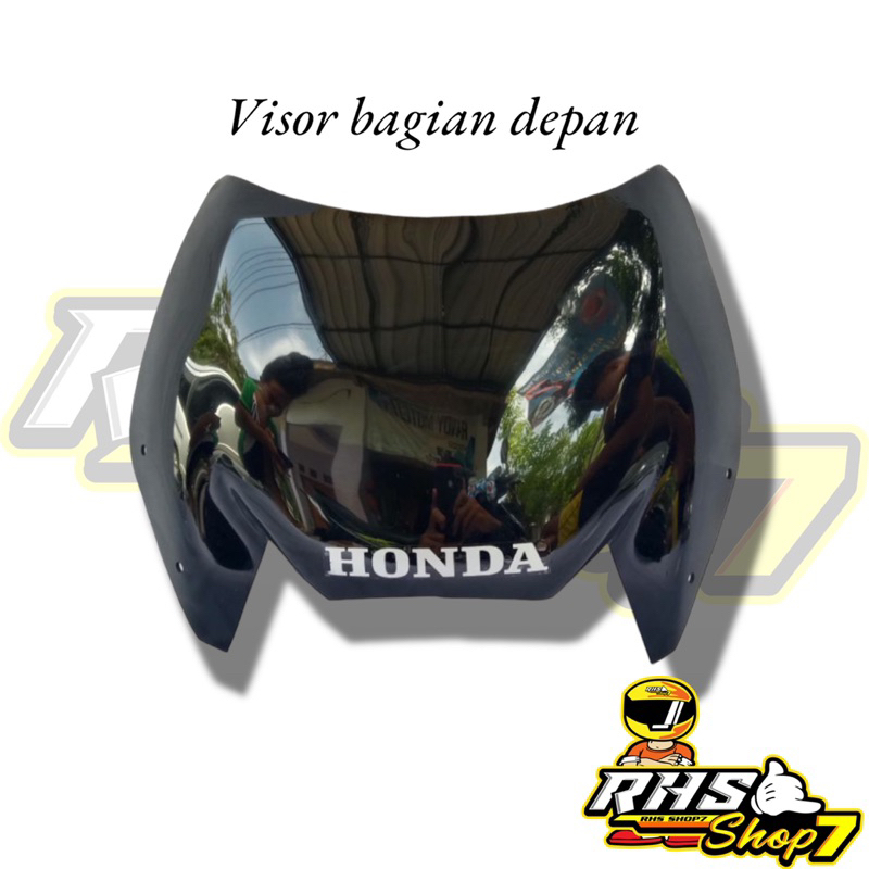 Jual VISOR TIGER MEGAPRO KACA HITAM TEBAL | Shopee Indonesia