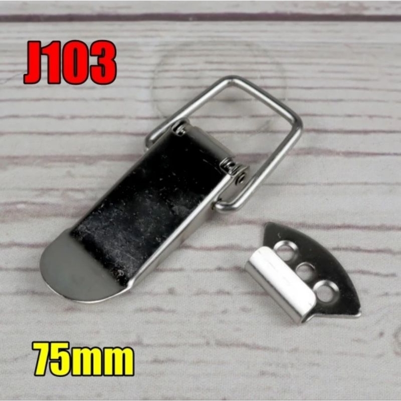 Jual Toggle Latch Clamp LOCK BOX 60mm 75mm 90mm Klem Grendel Kotak DIY ...