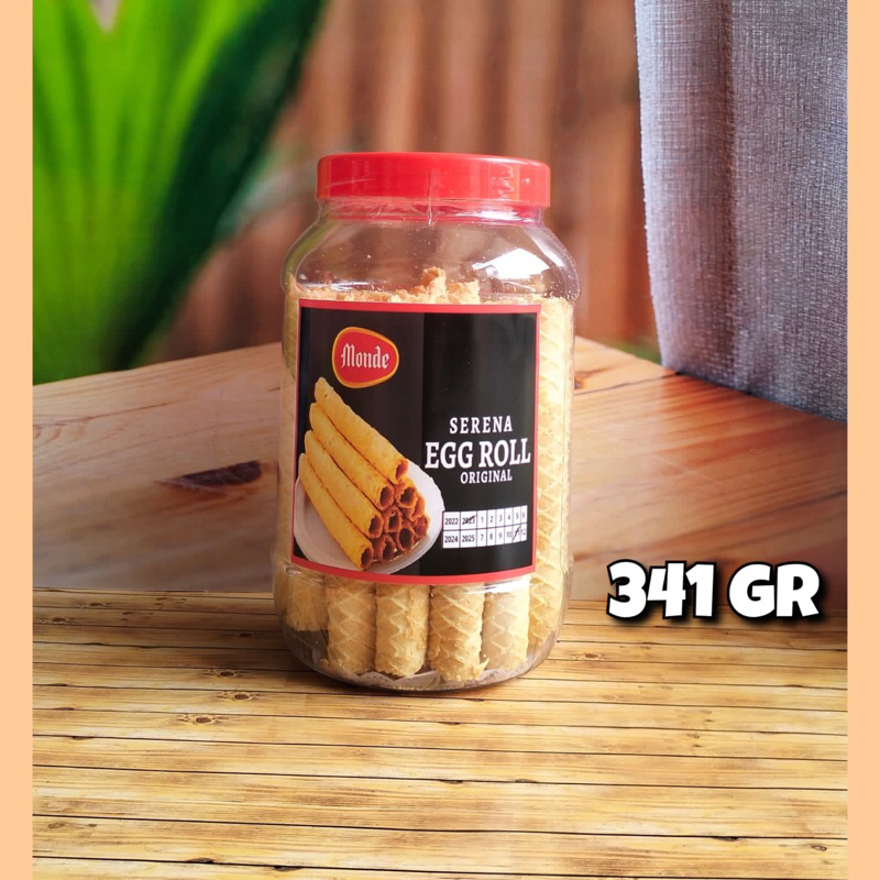 Jual Kue/Jajan/Snack Lebaran toples Nobita ori Monde Egg Roll/Nextar ...