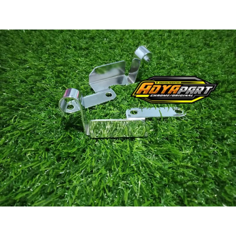 Jual Breket selang rem cakram depan RX-King chrome | Shopee Indonesia