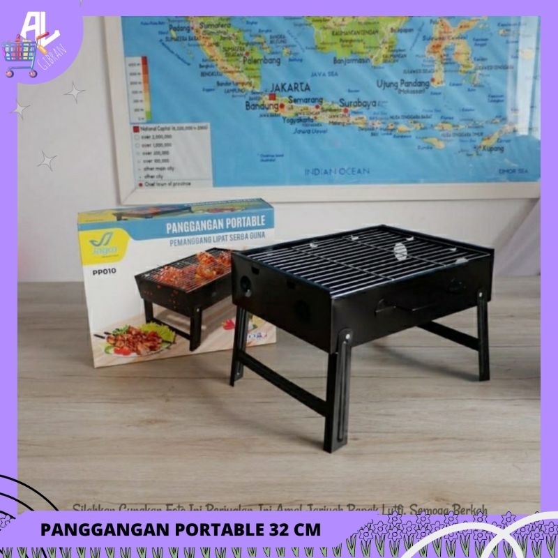 Jual Panggangan Portable Multi Square Grill Jago 35 Cm | Shopee Indonesia