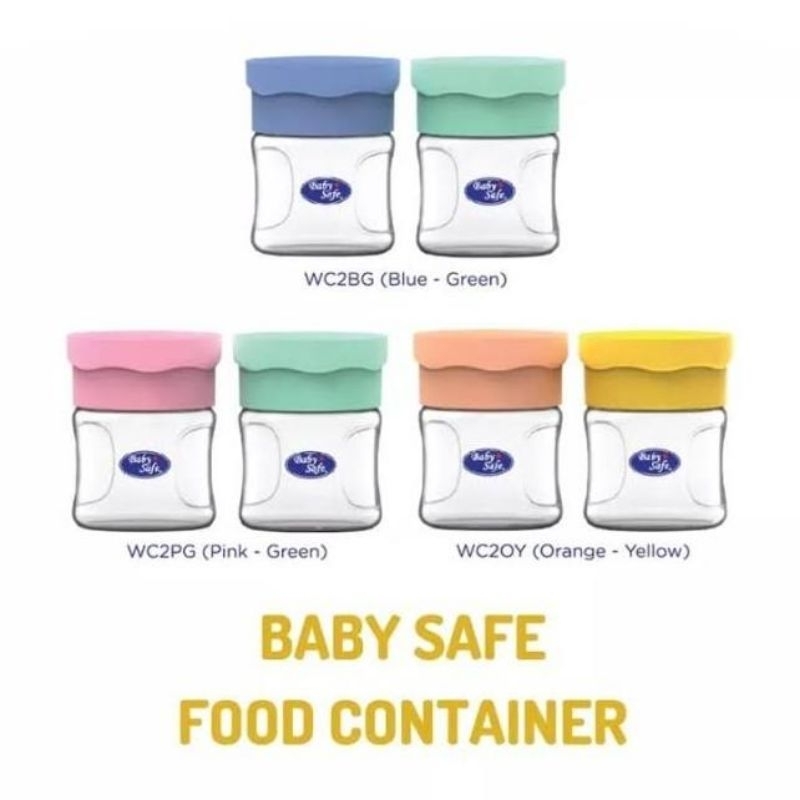 Jual Baby Safe Food Container 120ml WC2 2pc | Shopee Indonesia