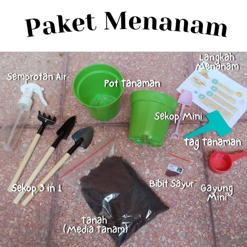 Jual Paket Menanam / Gardening Kit / Paket Berkebun / Hampers Souvenir ...