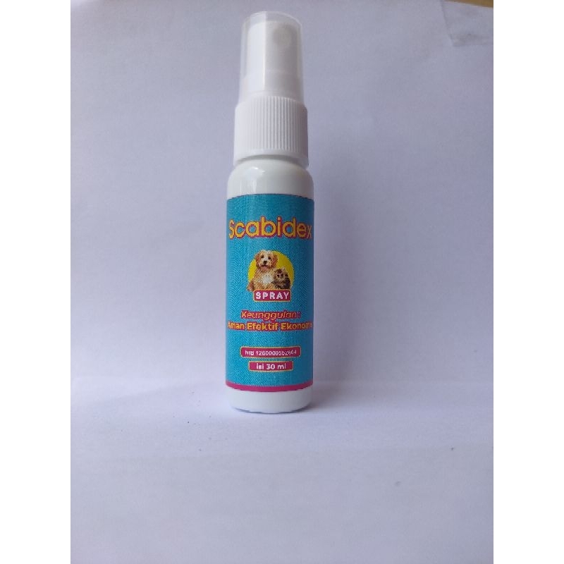 Jual SCABIDEX Spray Obat Scabies Eksim Jamur Demodex Pada Kelinci ...