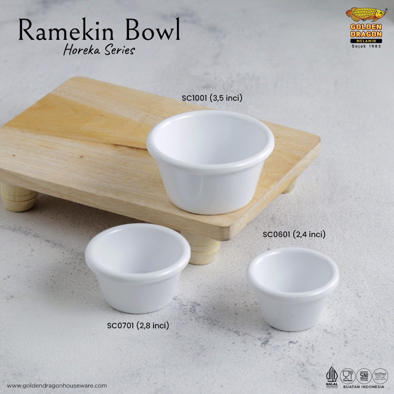 Jual Golden Dragon Houseware - Tempat Sambal Ramekin Bowl - Horeka ...