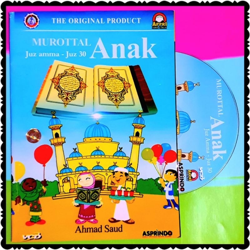 Jual KASET ORIGINAL VIDEO ANAK NGAJI MUROTTAL-VIDEO EDUKASI ANAK MUSLIM ...