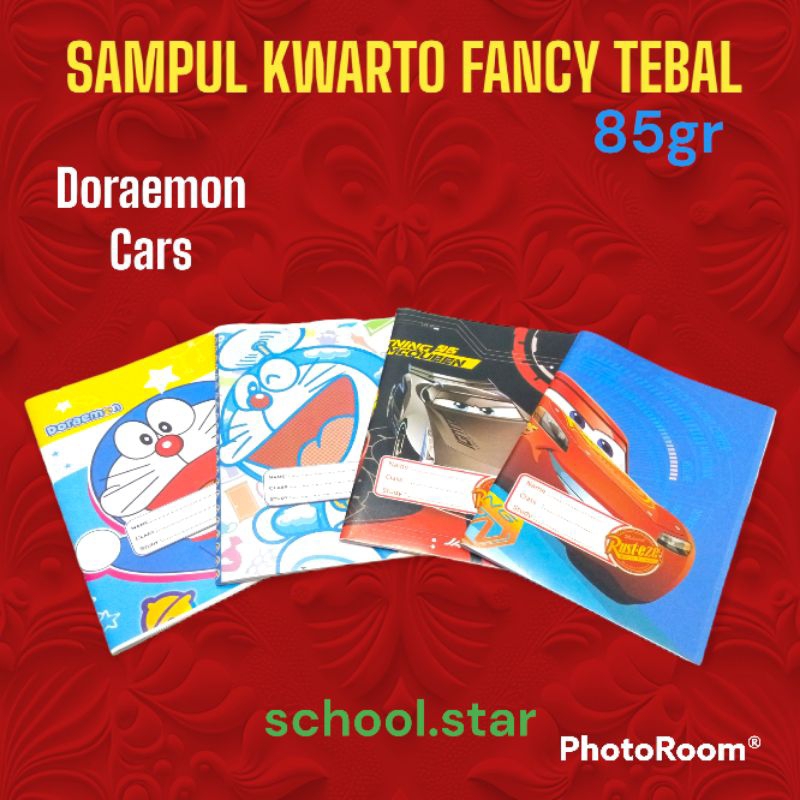 Jual (ISI 20LEMBAR) SAMPUL BUKU KERTAS KWARTO / SAMPUL BUKU TULIS ...