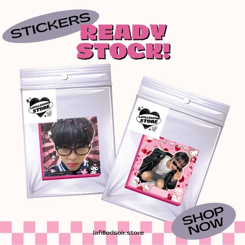 Jual mails sticker / stickers deco kpop ala sellkor the boyz | Shopee ...