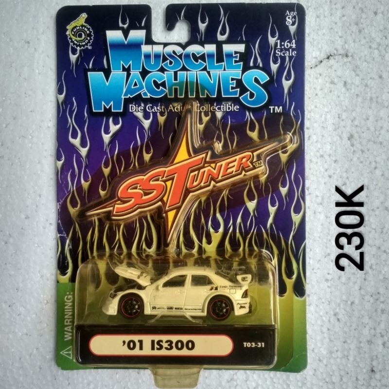 Jual Diecast JDM 64 Muscle Machines SS Tuner Lexus Ls300 Putih Open ...