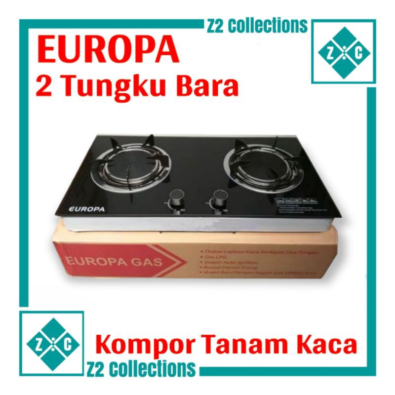 Jual Eropa Kompor Tanam 2 Tungku Infra Red EUROPA Kompor Kaca Tungku ...