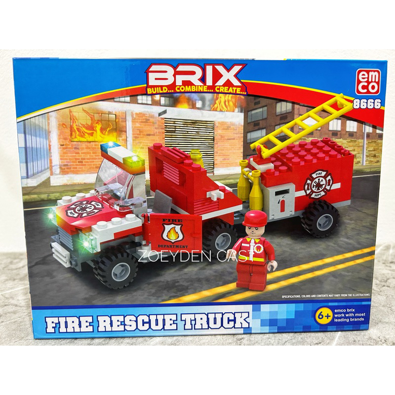 Jual EMCO BRIX ADVENTURES MEDIUM BRICKS BUS LOCOMOTIVE 8660 ORIGINAL ...
