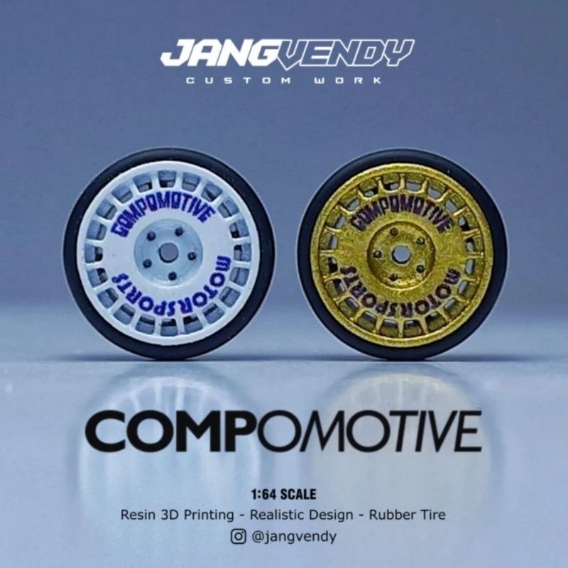 Jual Ban Karet Diecast JV Wheels model JV-02 OZ Rally Compomotive ...