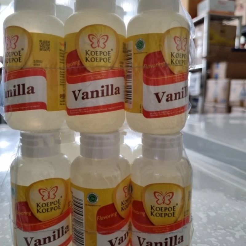 Jual Koepoe koepoe pasta vanila vanilla cair 60ml | Shopee Indonesia