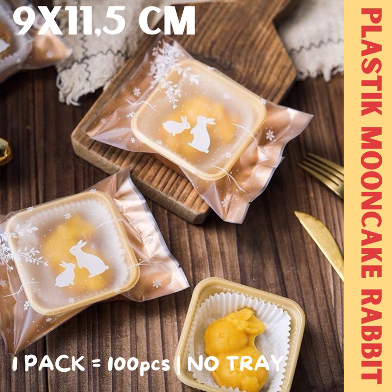 Jual Plastik Bag 9x11,5 Moon Cake Kue Bulan Rabbit Kelinci Sealer 50gr ...