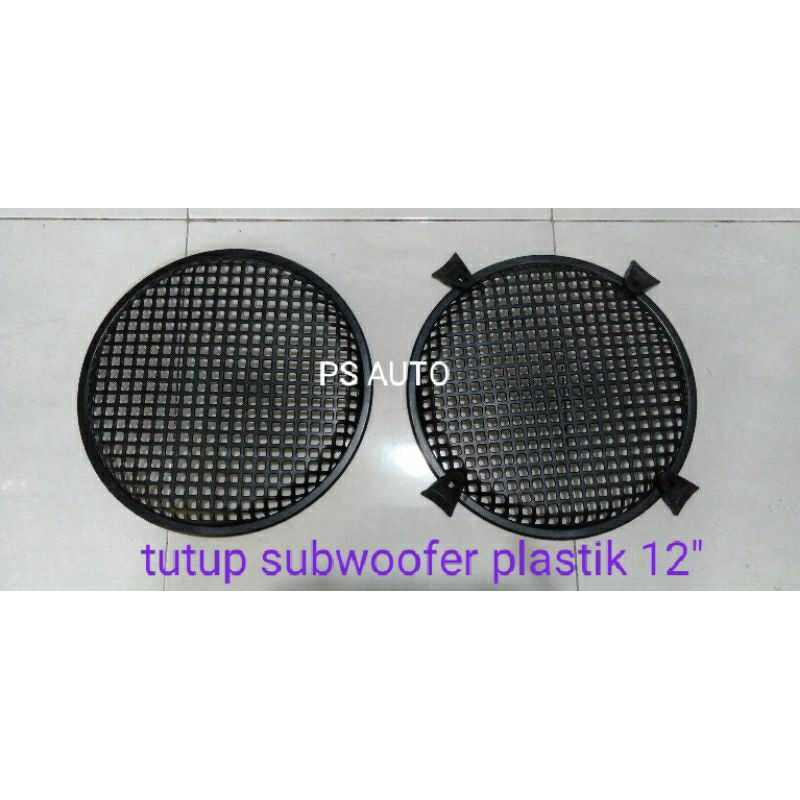 Jual TUTUP SUBWOOFER 12 INCH PLASTIK/ TUTUP SPIKER 12 INCH PLASTIK ...