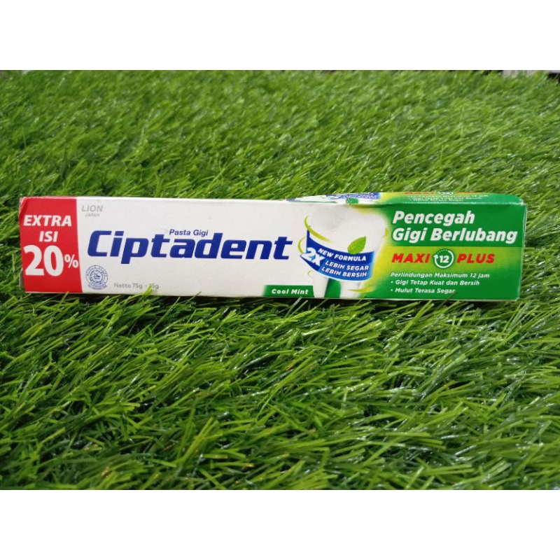 Jual Ciptadent Cool Mint Tube 75gr hijau biru | Shopee Indonesia