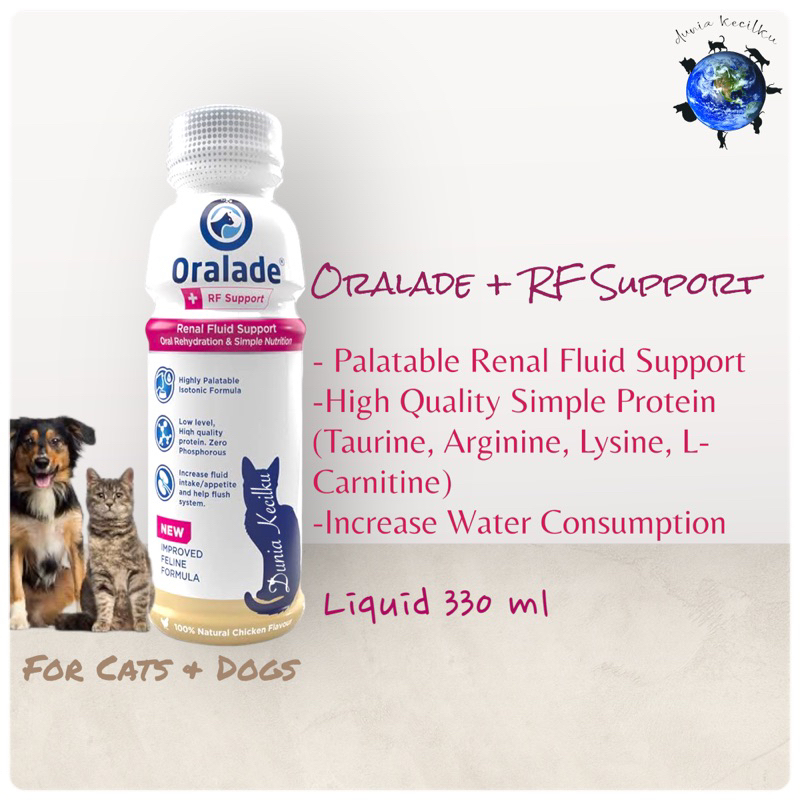 Jual Oralade RF Renal Fluid Support Chicken Flavor 330ml | Shopee Indonesia