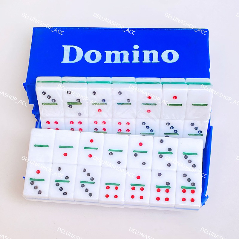 Jual Domino batu mahjong tipis & tebal Batu Gaple | Shopee Indonesia