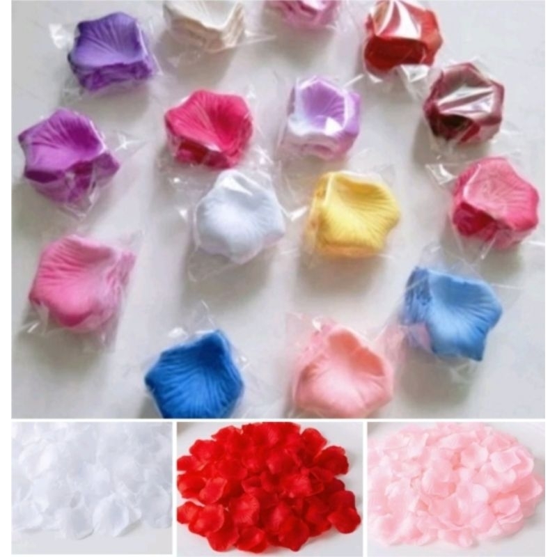 Jual BUNGA TABUR/ROSE PETAL/KELOPAK BUNGA DEKORASI | Shopee Indonesia