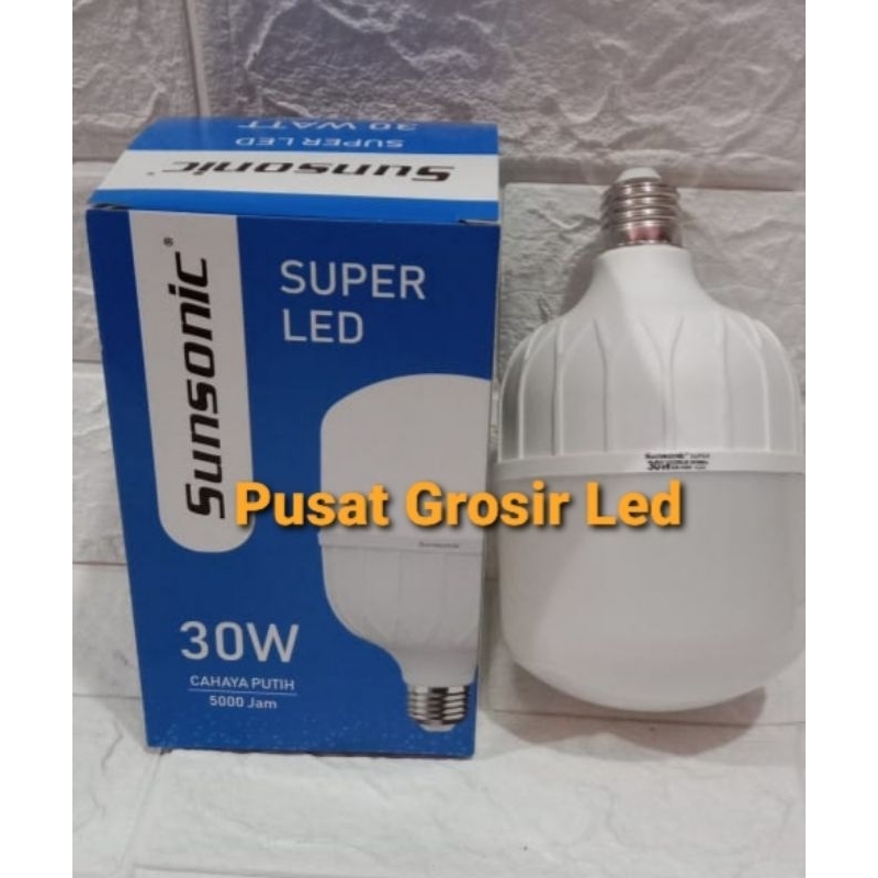 Jual Lampu Led Sunsonic Capsule 30 watt Cahaya putih | Shopee Indonesia