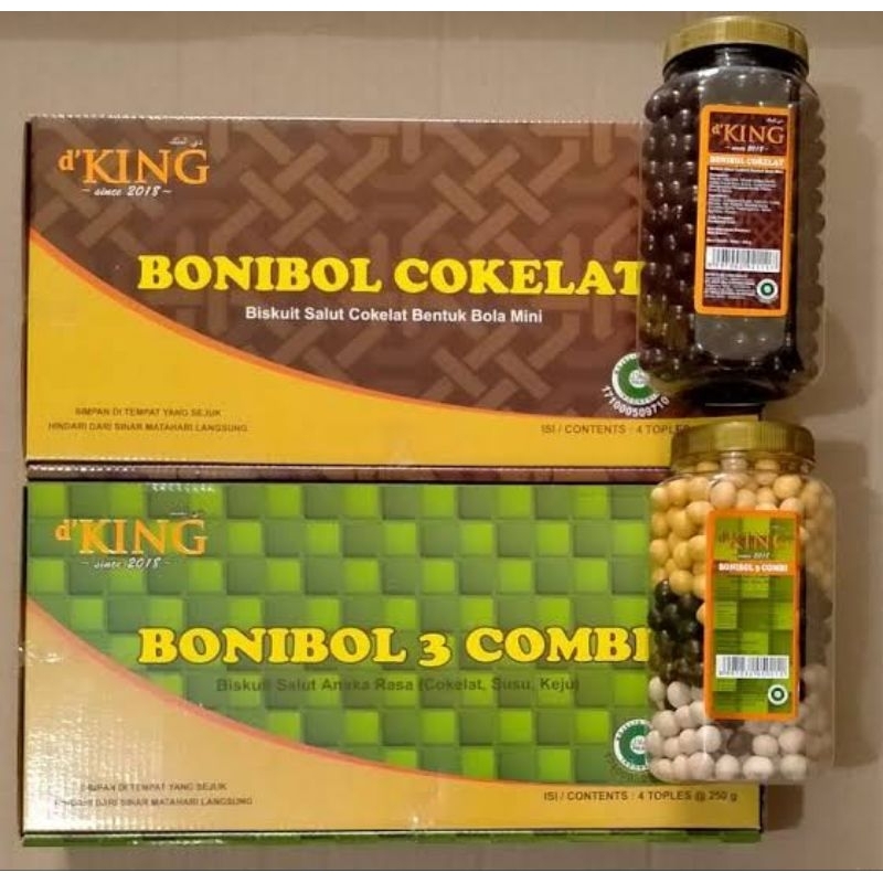 Jual Bonibol Coklat 1 Dus ( 4 toples x 250 gram ) | Shopee Indonesia