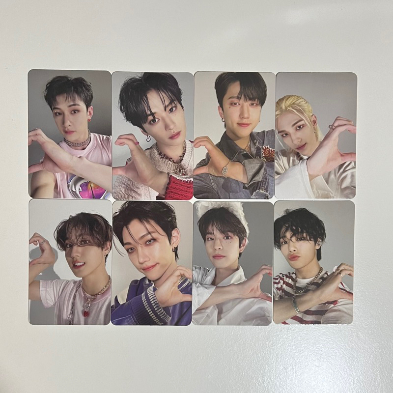 Jual Stray Kids SKZ Maxident Heart Hitam Black Photocard PC Bang Chan ...