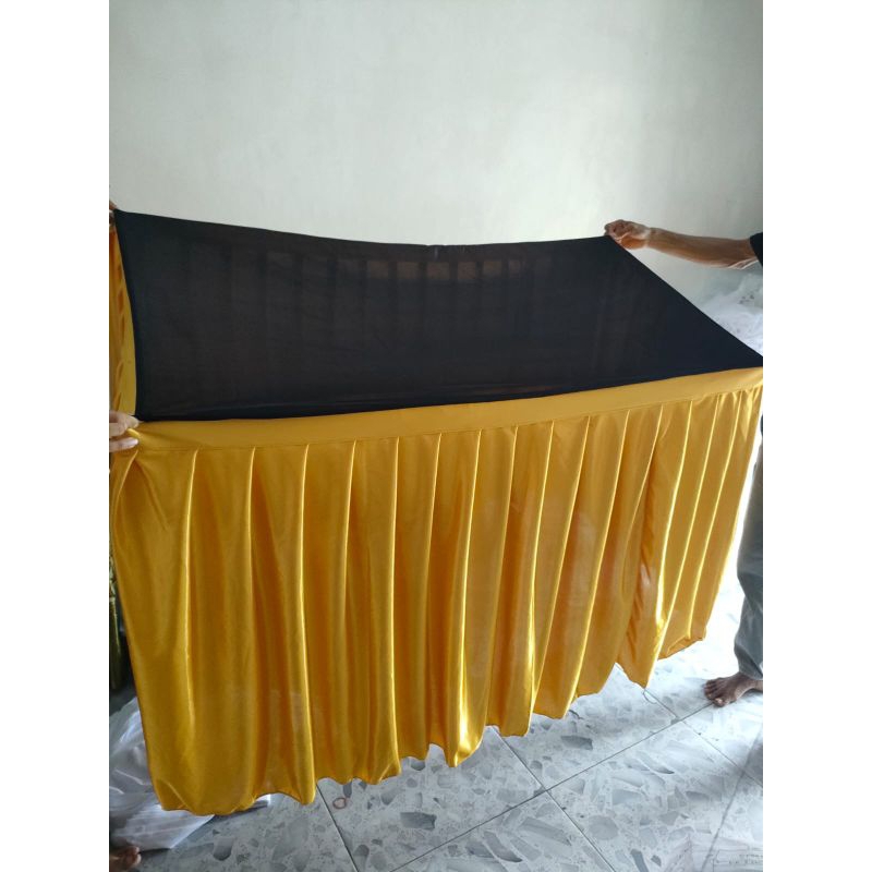 Jual sarung meja prasmanan/sarung meja catering (non busa) | Shopee ...