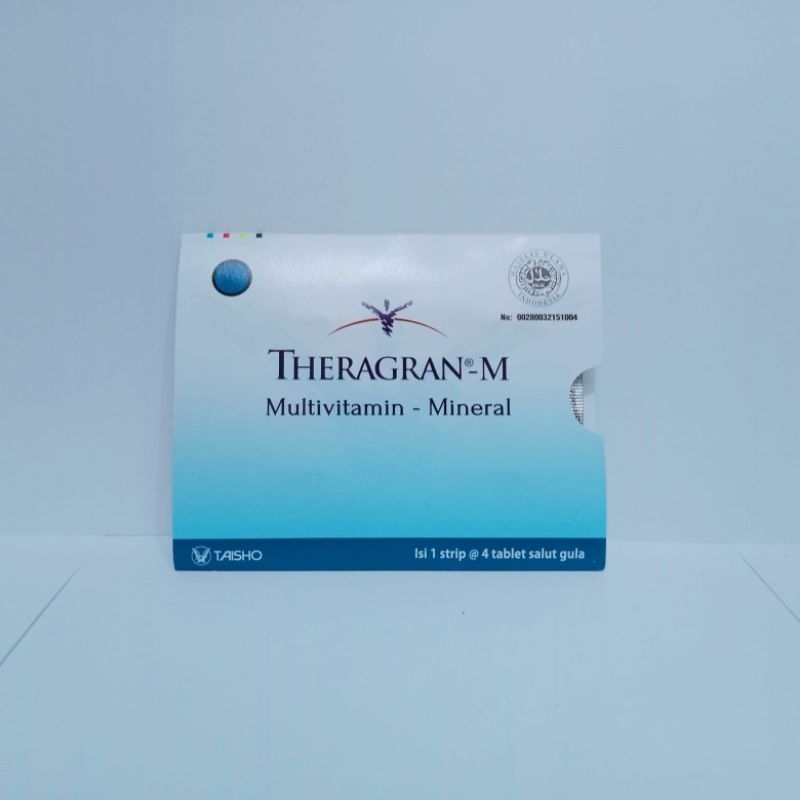 Jual Theragran M Multivitamin Mineral Per Strip | Shopee Indonesia