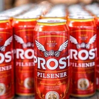 Jual PROST Pilsener BOX Bir Kaleng 500 ML Prost beer Prost bir Prost ...