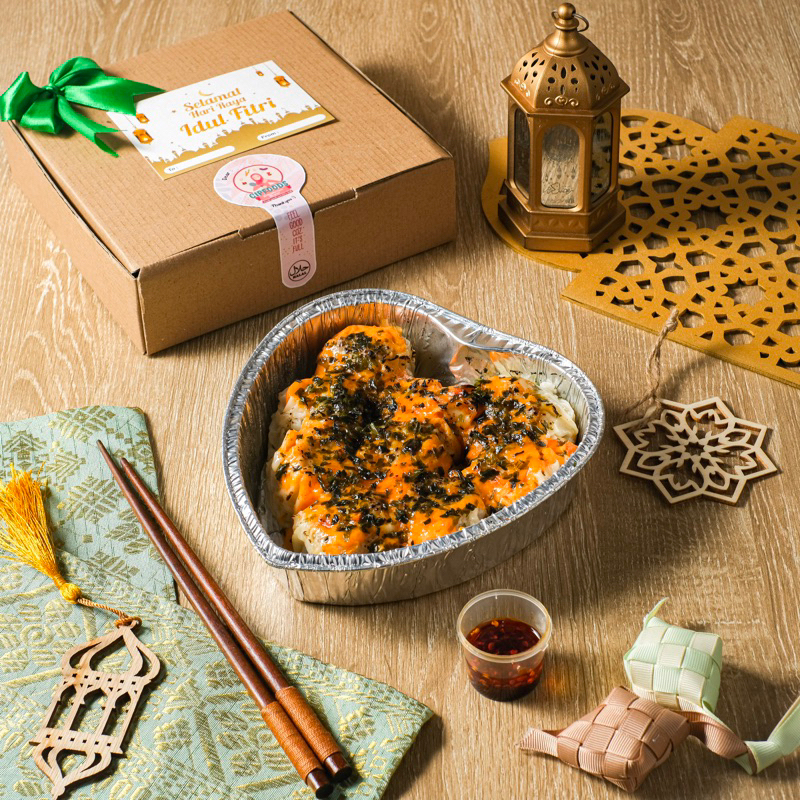 Jual HAMPERS DIMSUM- HAMPERS DIMSUM MENTAI LOVE DENGAN TOPPER - DIMSUM ...