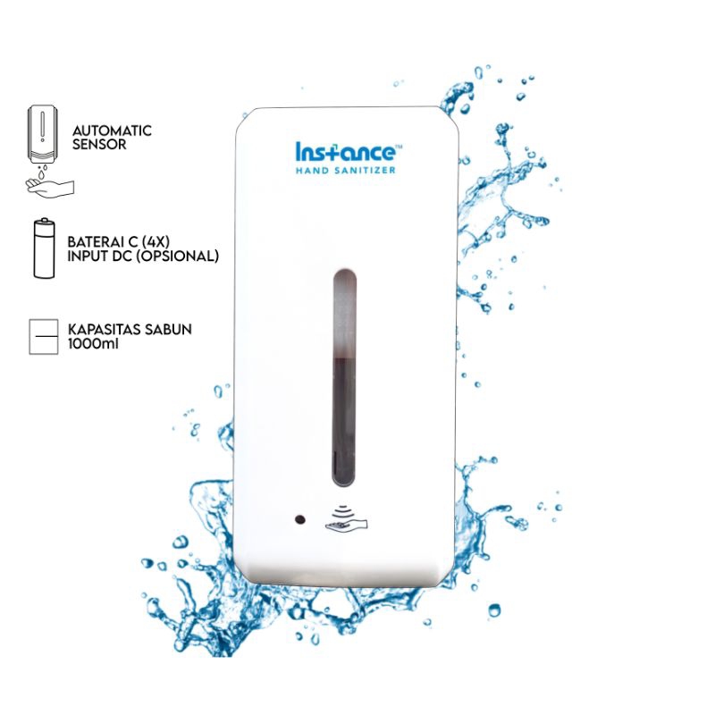 Jual DISPENSER SABUN OTOMATIS 1000ML DISPENSER HAND SANITIZER Soap ...