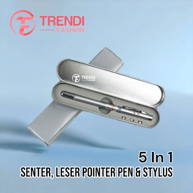 Jual Pulpen Leser Pointer Styrus Multifungsi 5 in 1 - Pen Pointer Leser ...