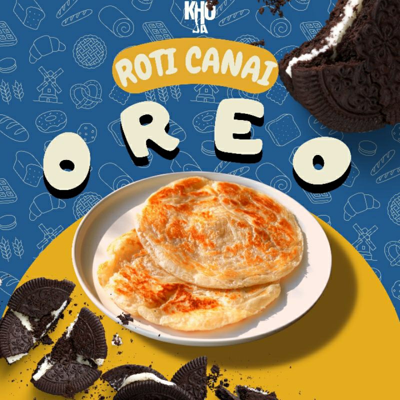 Jual Roti CANAI OREO roti MARYAM isi 10pc dan 5pc | Shopee Indonesia
