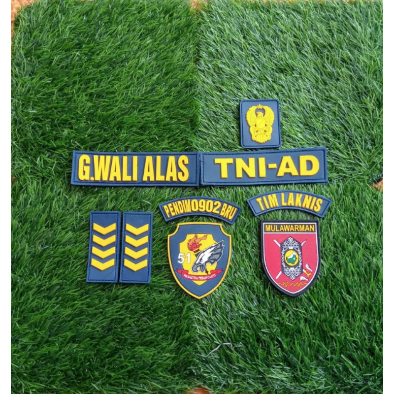 Jual Patch rubber pdh tni ad custom nama pangkat | Shopee Indonesia Jual Patch rubber pdh tni ad custom nama pangkat | Shopee Indonesia